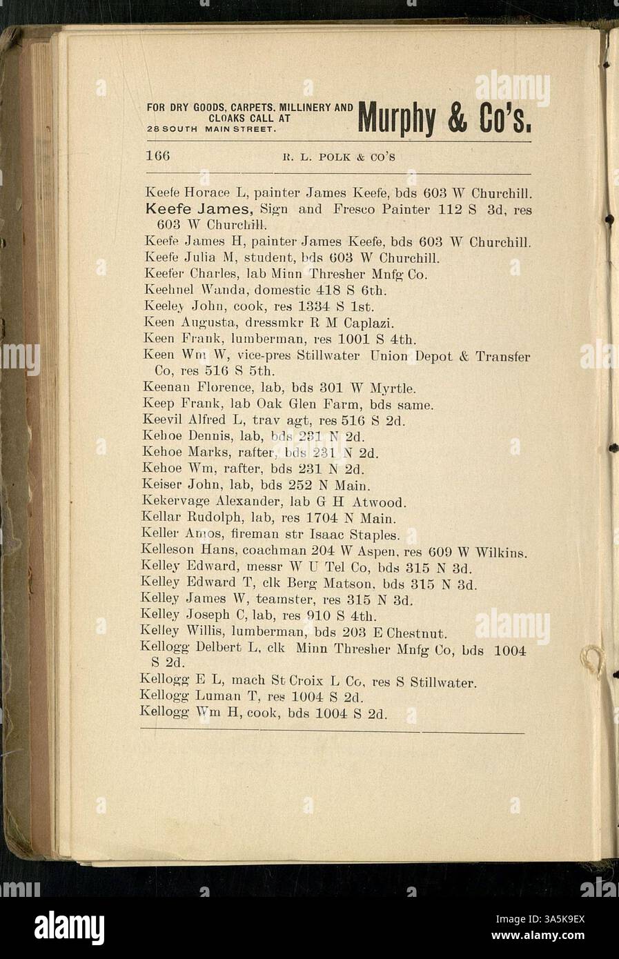 This edition of the Stillwater City Directory from 1892-93 includes an ...