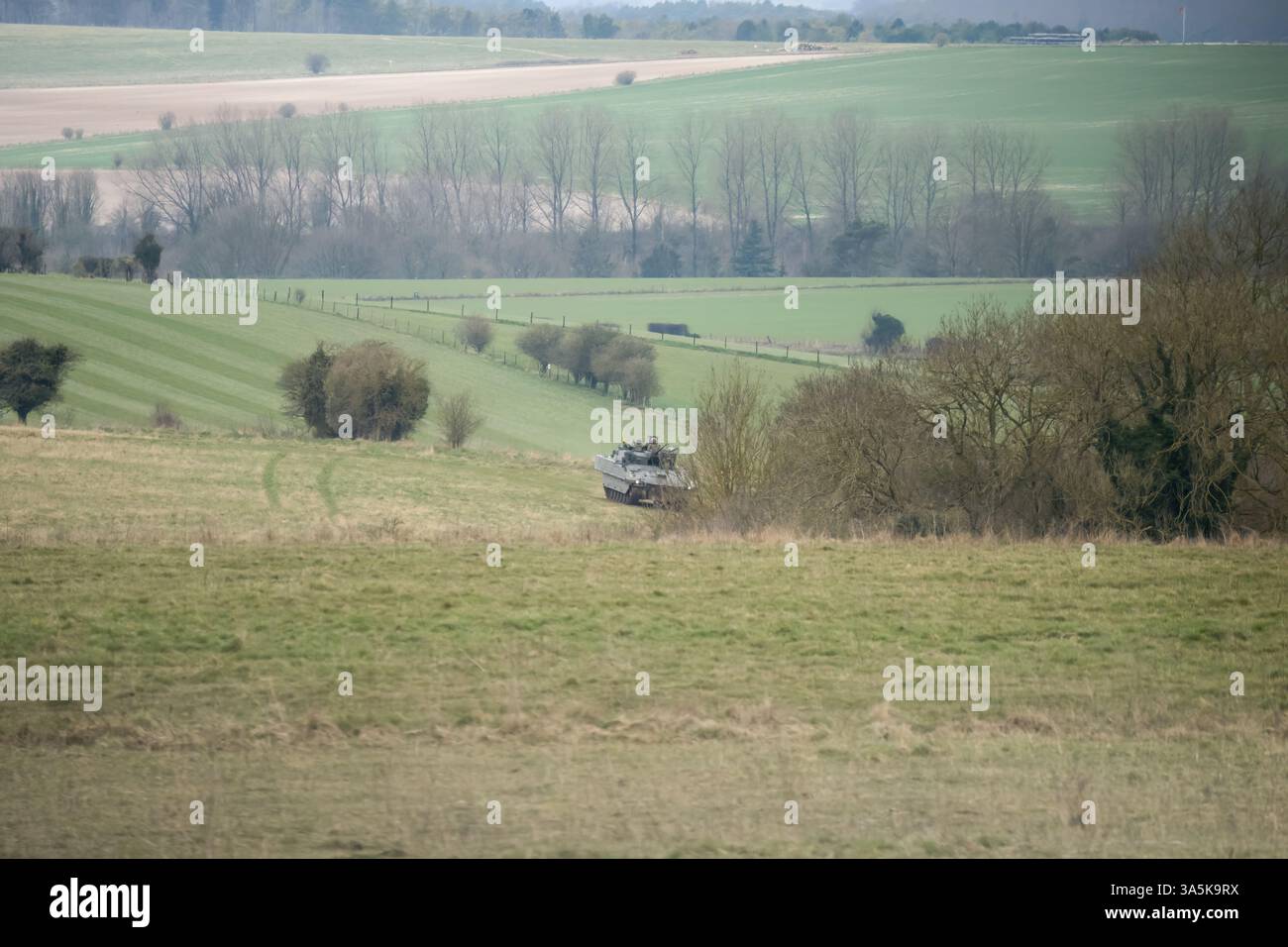 British army General Dynamics Ajax tank, reconnaissance and strike ...