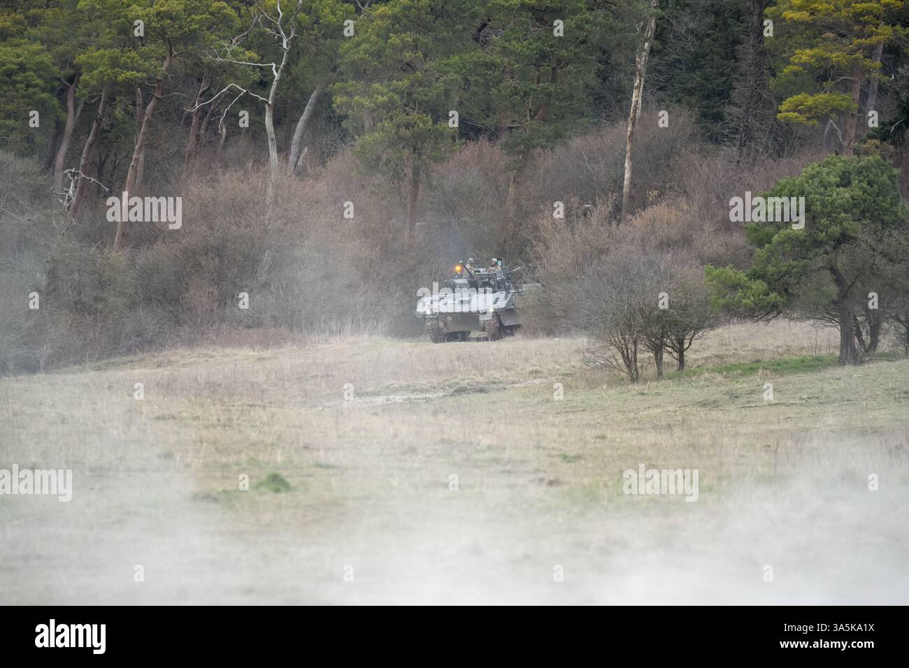 British army General Dynamics Ajax tank, reconnaissance and strike ...