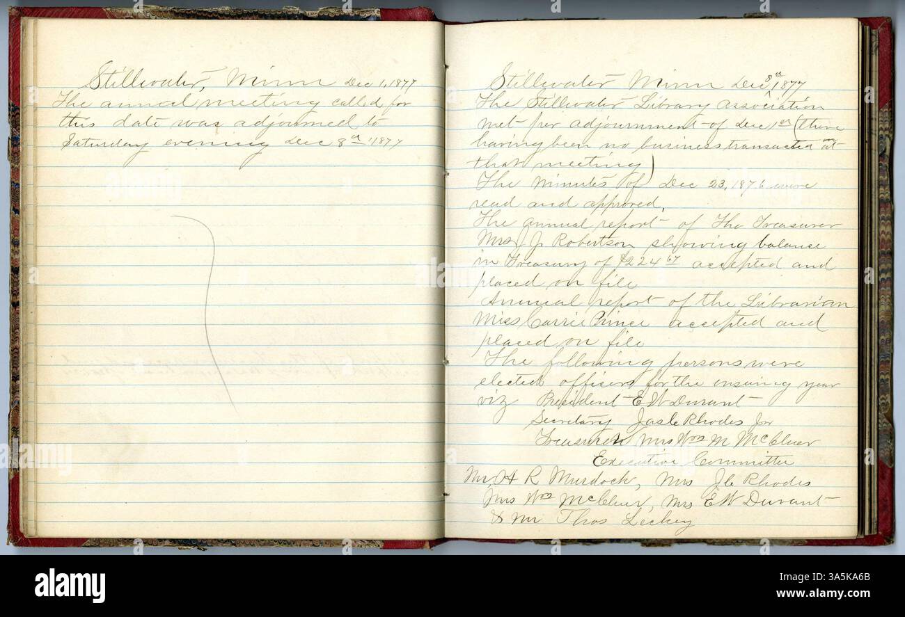 Documents important meetings and activities hi-res stock photography ...