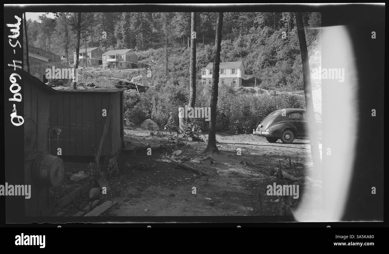 New company camp at Panther Mine, Nicholas County, West Virginia ...