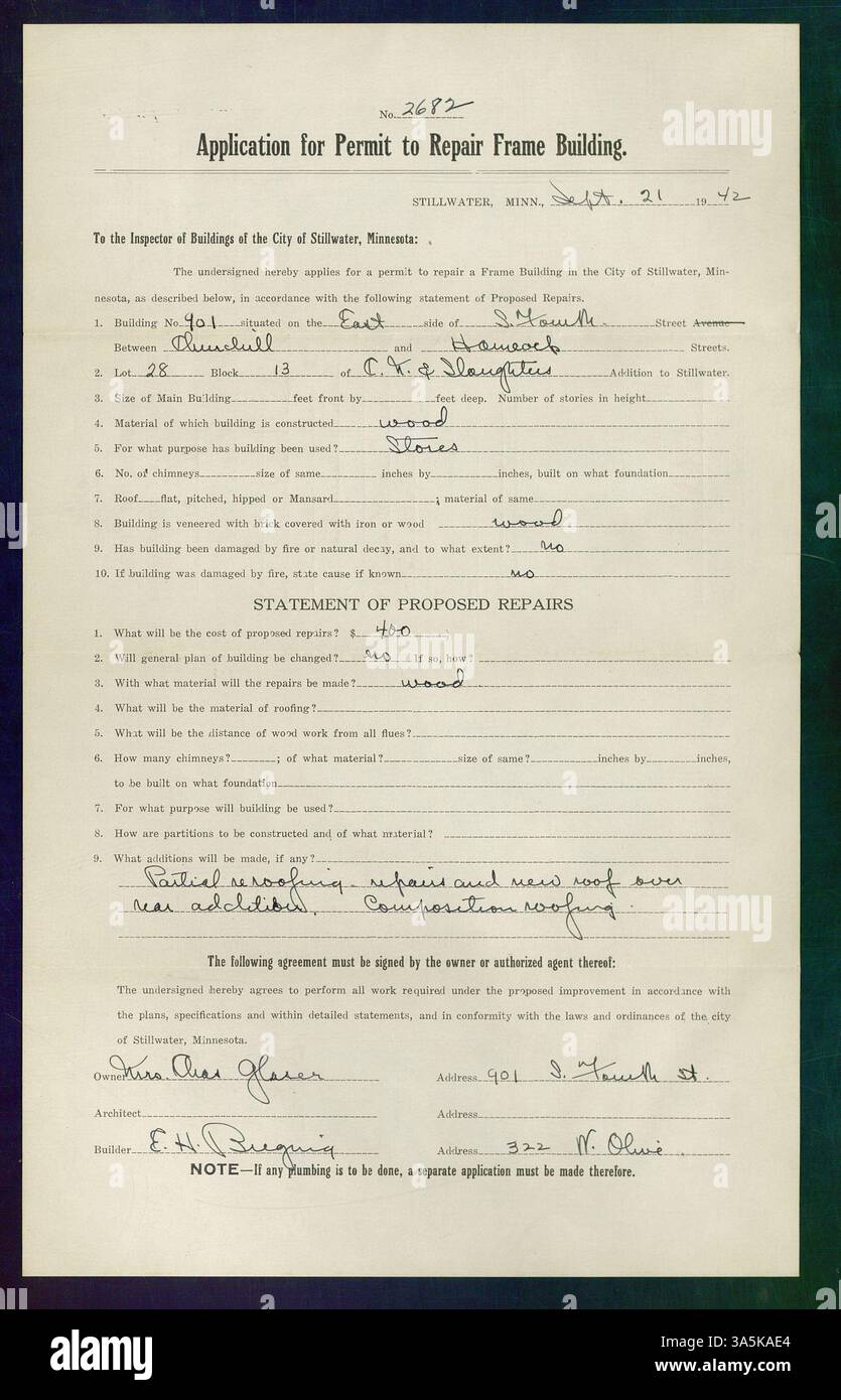 Mrs charles glaser hi-res stock photography and images - Alamy