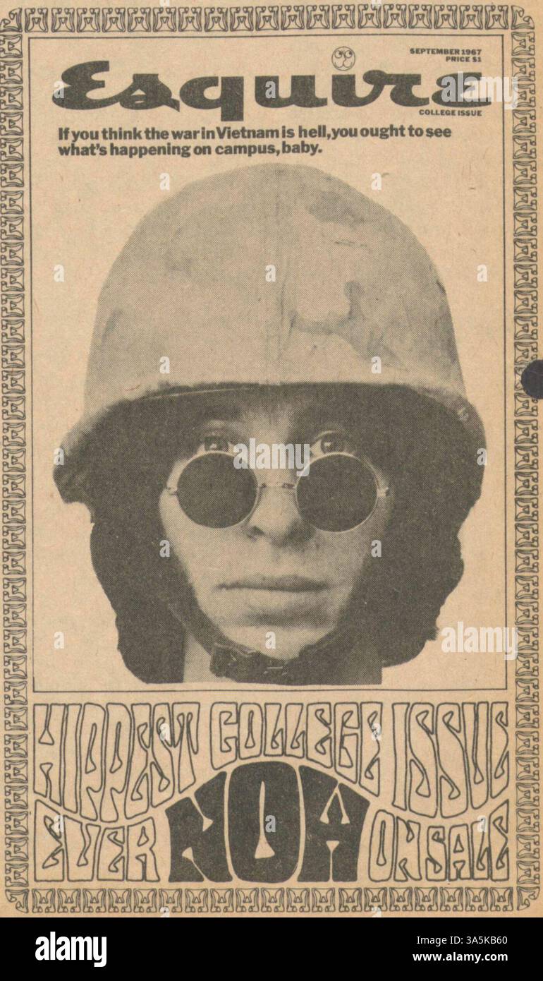 1967 issue of the esquire magazine hi-res stock photography and images ...