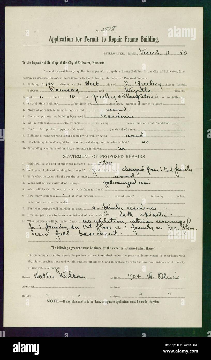 Greeley and slaughters owner and builder hi-res stock photography and ...