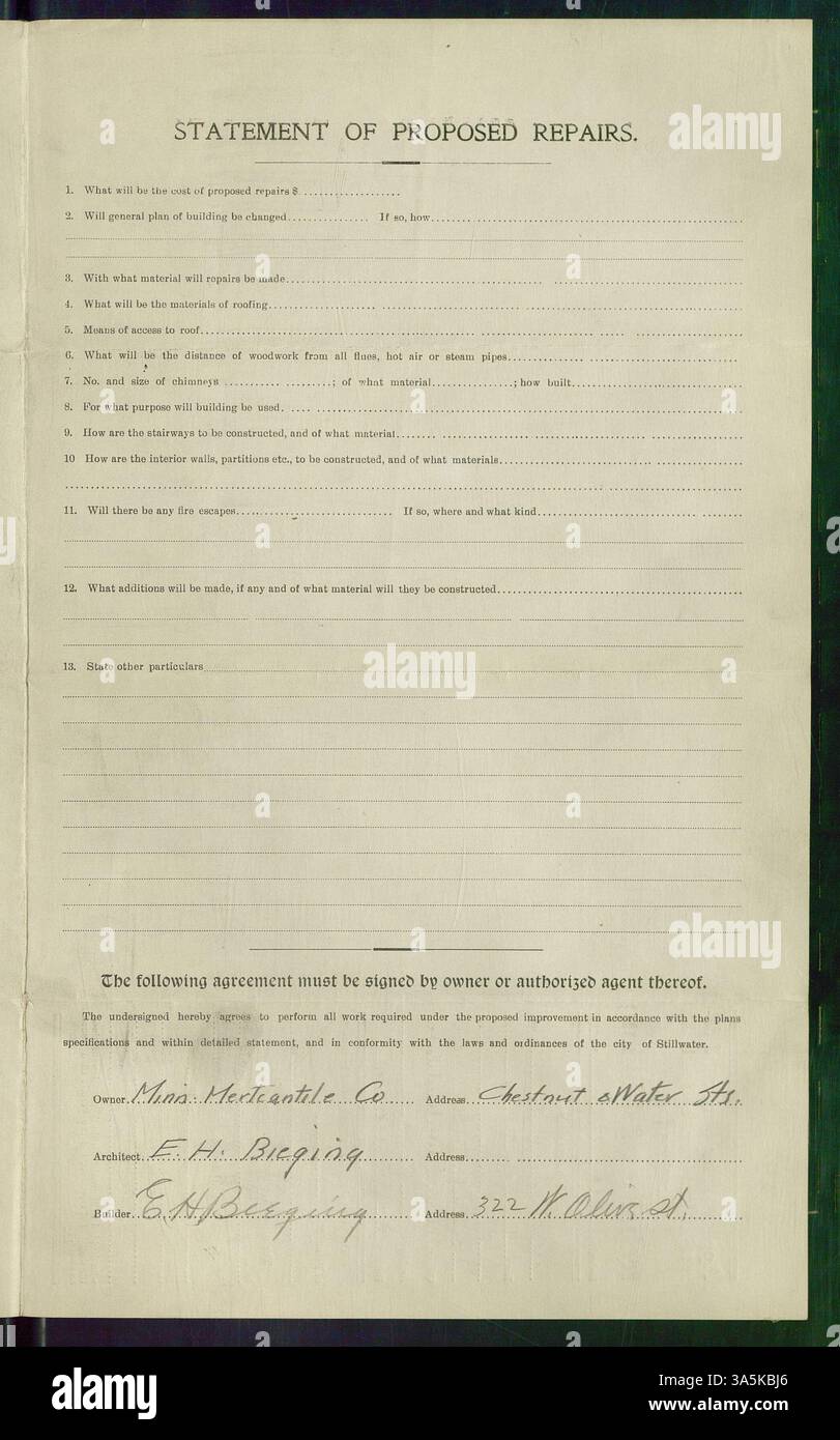 1924 e h beiging was the builder hi-res stock photography and images ...