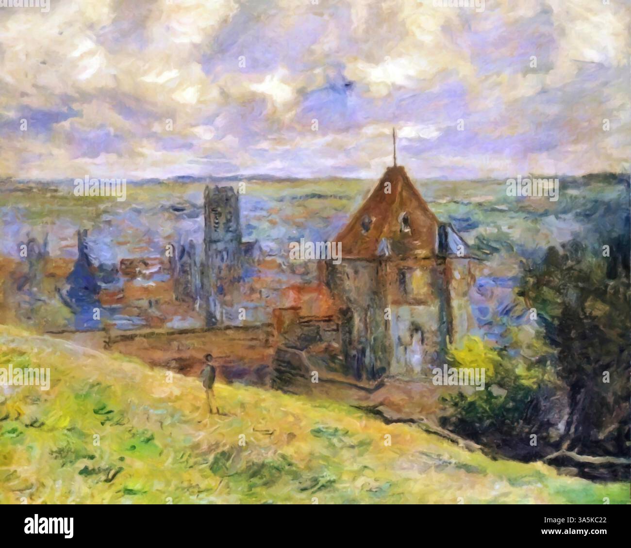 Dieppe, 1882 (Painting) by Monet, Claude (1840-1926) French Stock ...