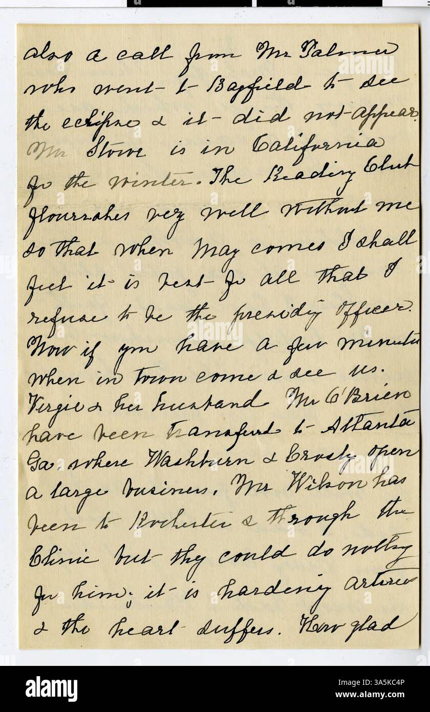 Handwritten letter by helen hi-res stock photography and images - Alamy