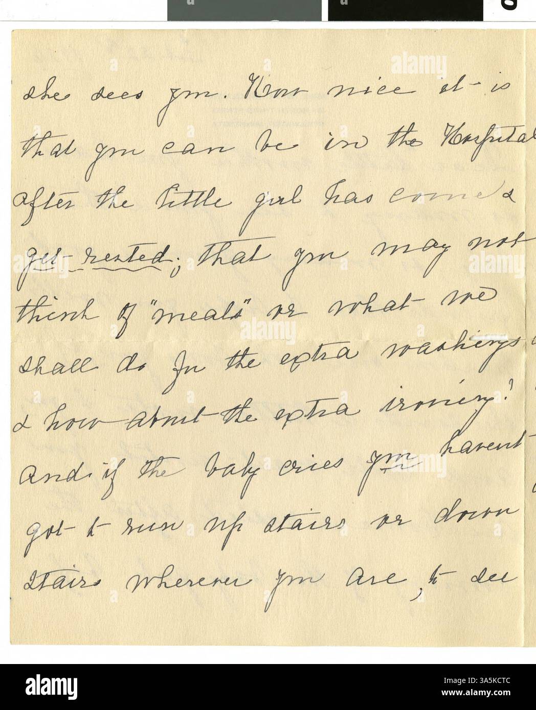 Handwritten personal letter from helen hi-res stock photography and ...
