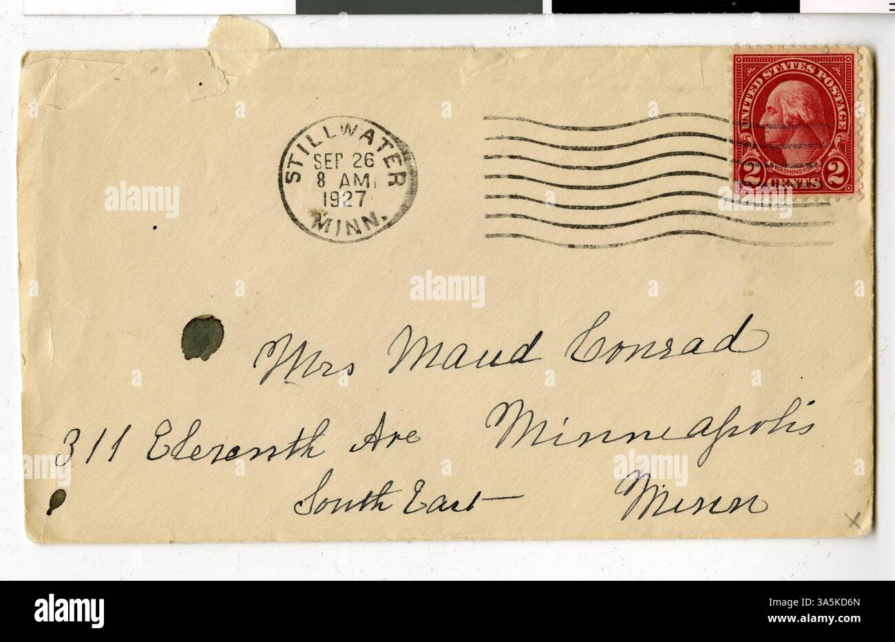 This is a handwritten, 3-page personal letter from Nellie McCluer in ...