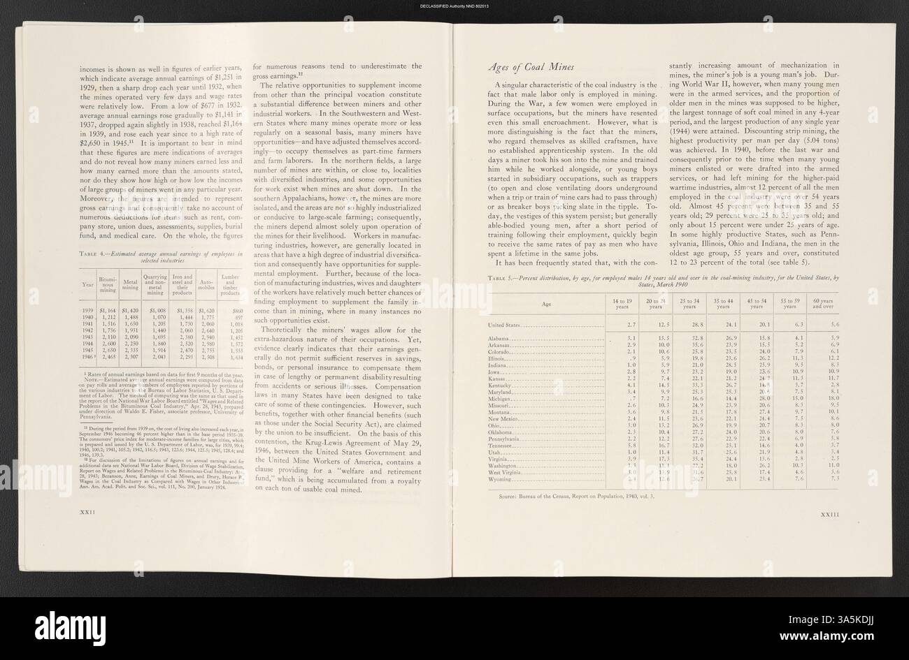 The 1947 Final Report of Medical Survey IV documents health conditions ...