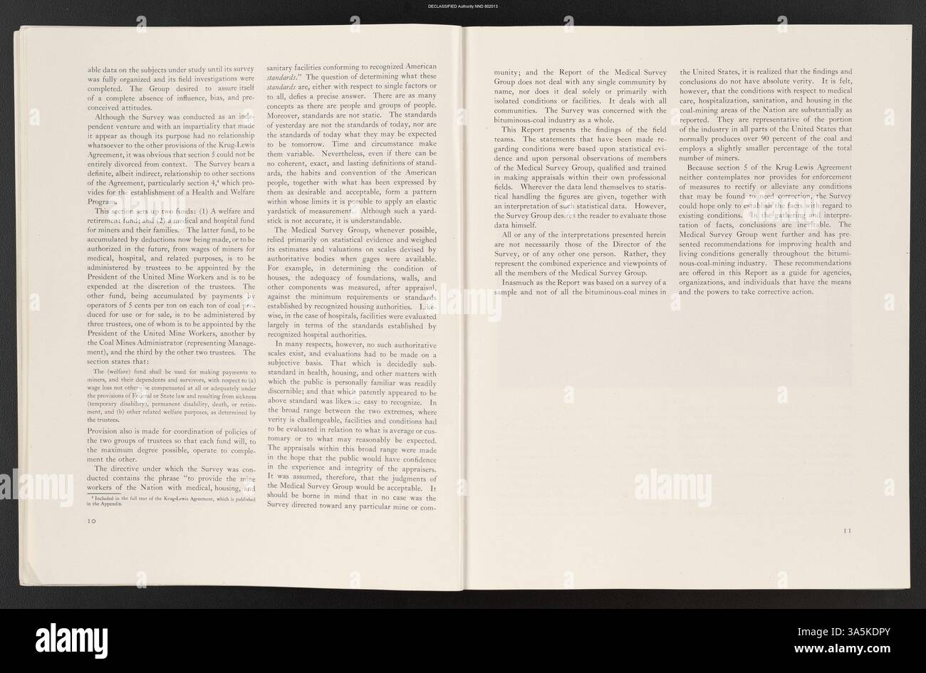 The 1947 Final Report of Medical Survey IV documents health conditions ...