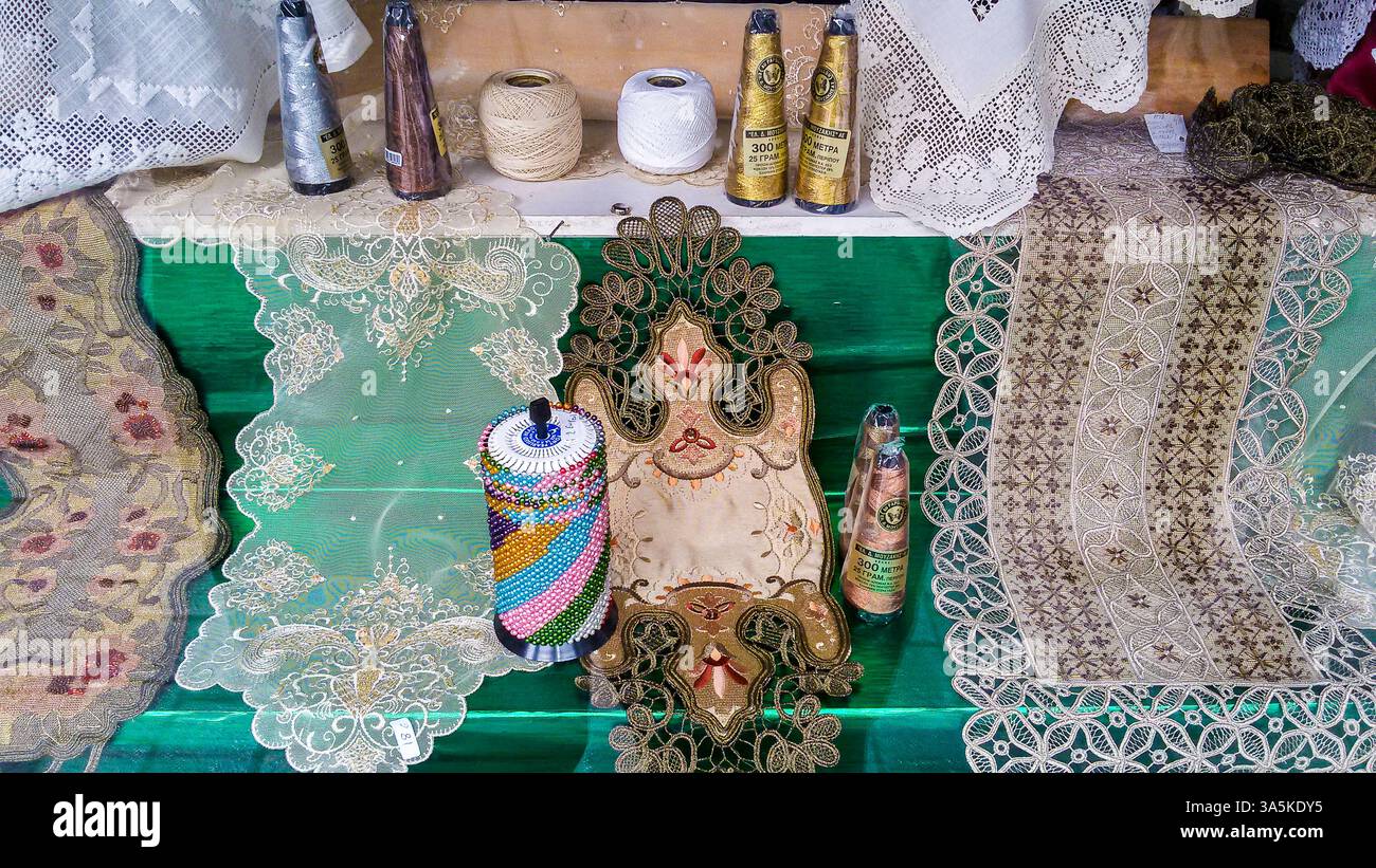 Greece Kalabaka craft Stock Photo - Alamy