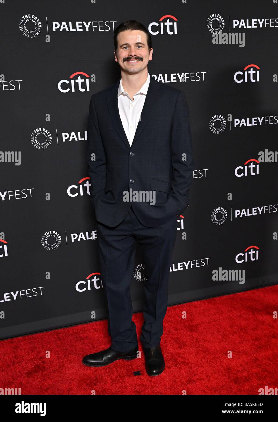 Hollywood, USA. 23rd Mar, 2025. Jason Ritter arriving at “Matlock ...