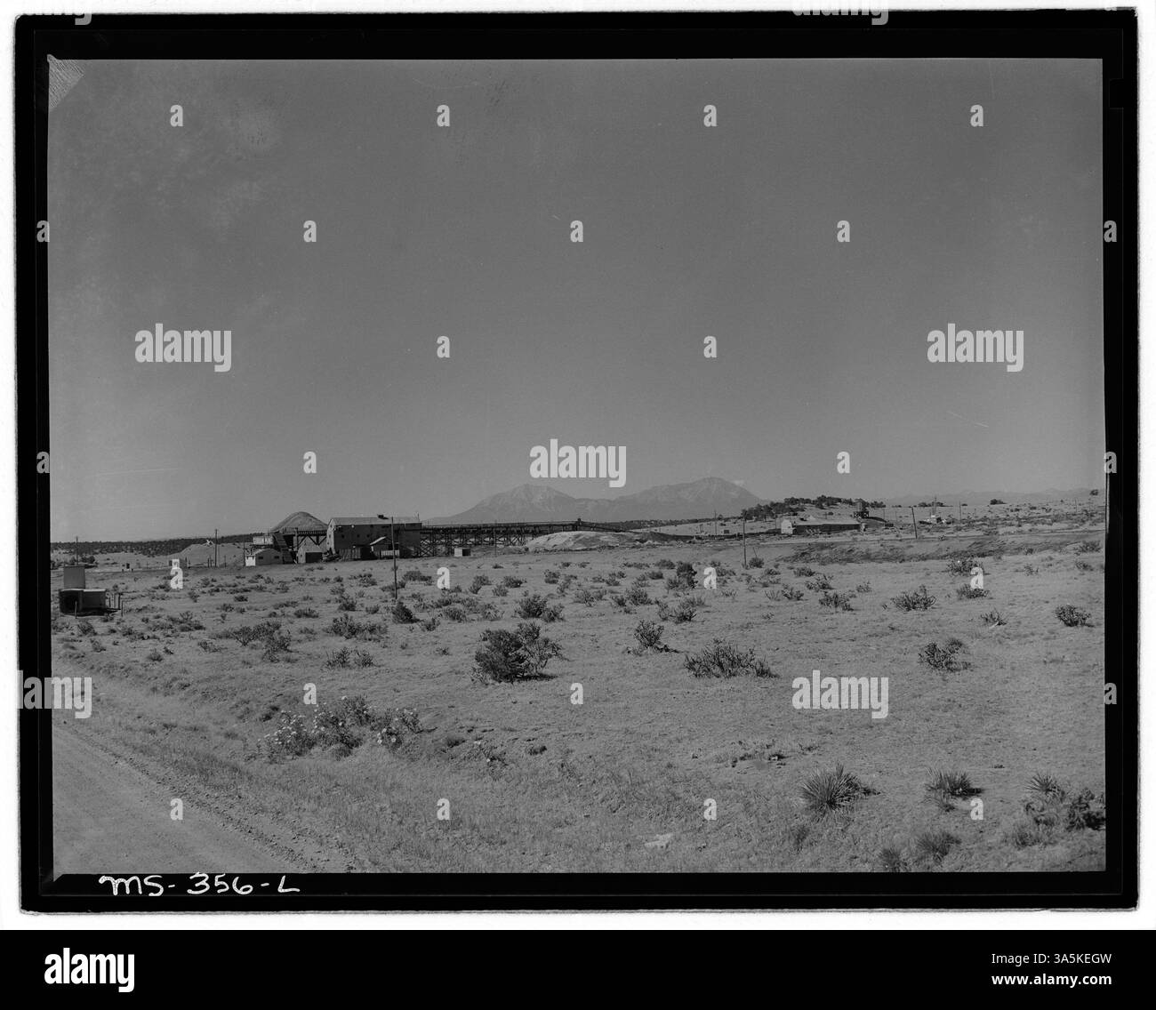 This image shows a slag heap and tipple at the Gordon Coal Company's ...
