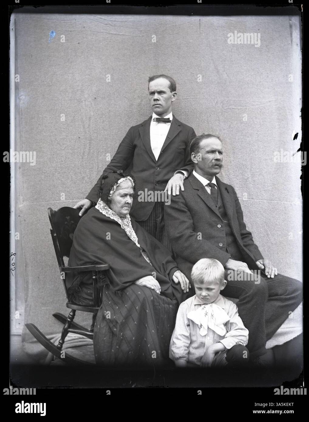 The Holcombe family of Scandia, Minnesota, is represented by four ...