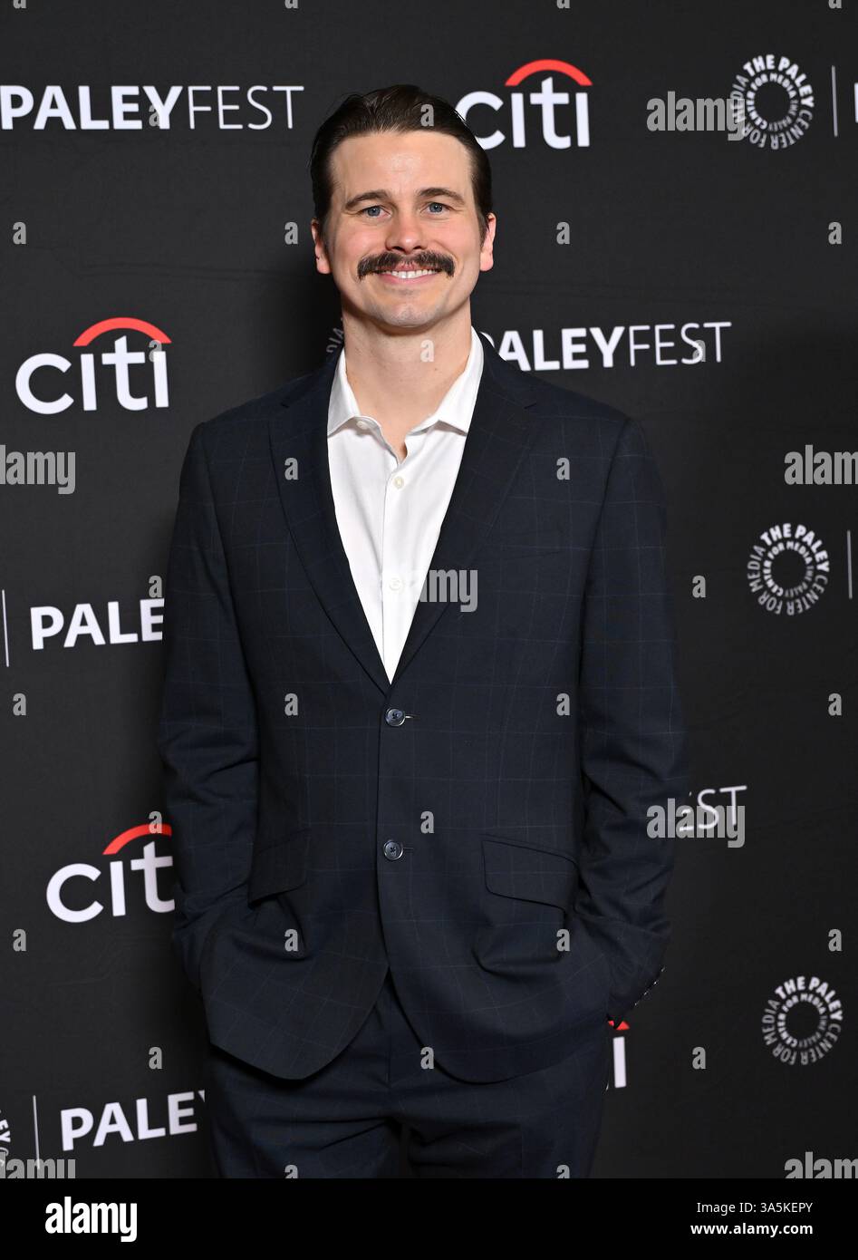 Hollywood, USA. 23rd Mar, 2025. Jason Ritter arriving at “Matlock ...