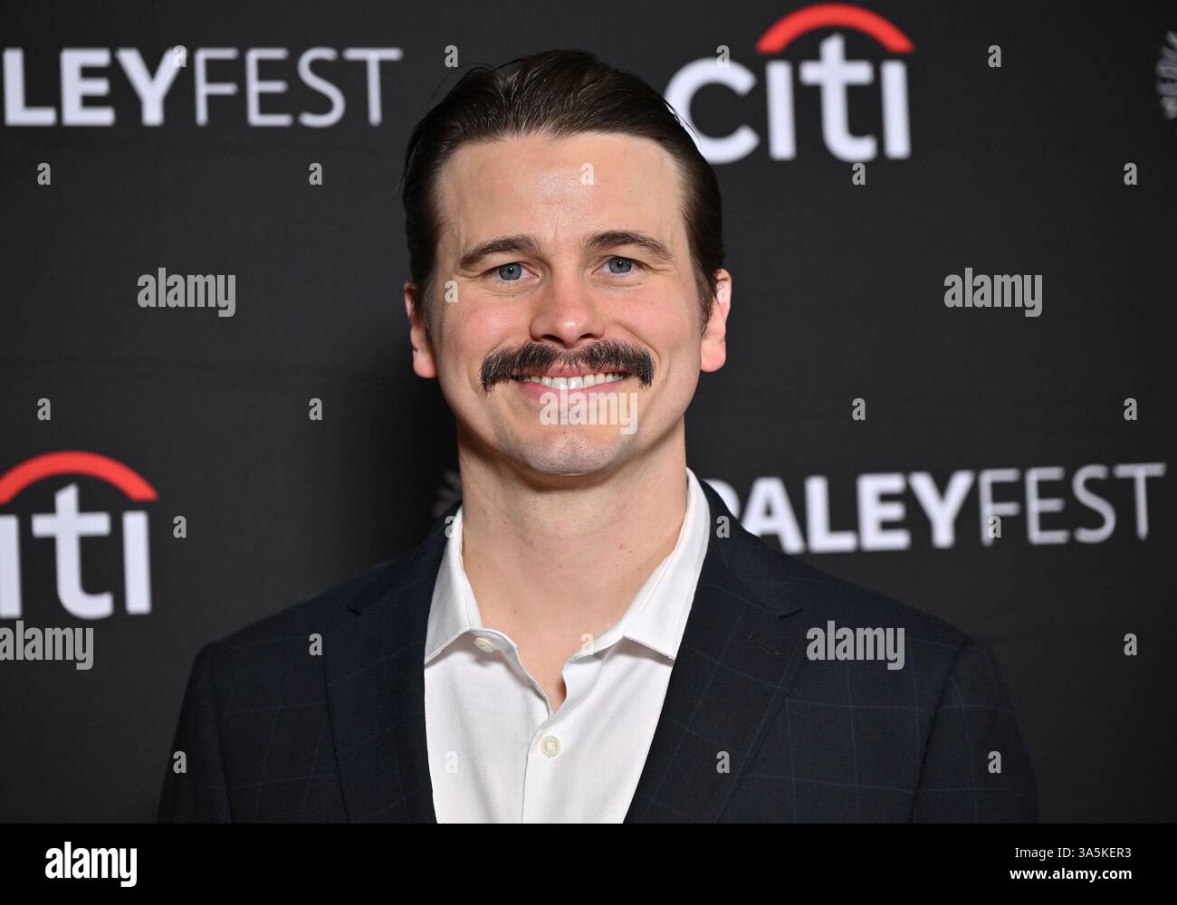 Hollywood, USA. 23rd Mar, 2025. Jason Ritter arriving at “Matlock ...
