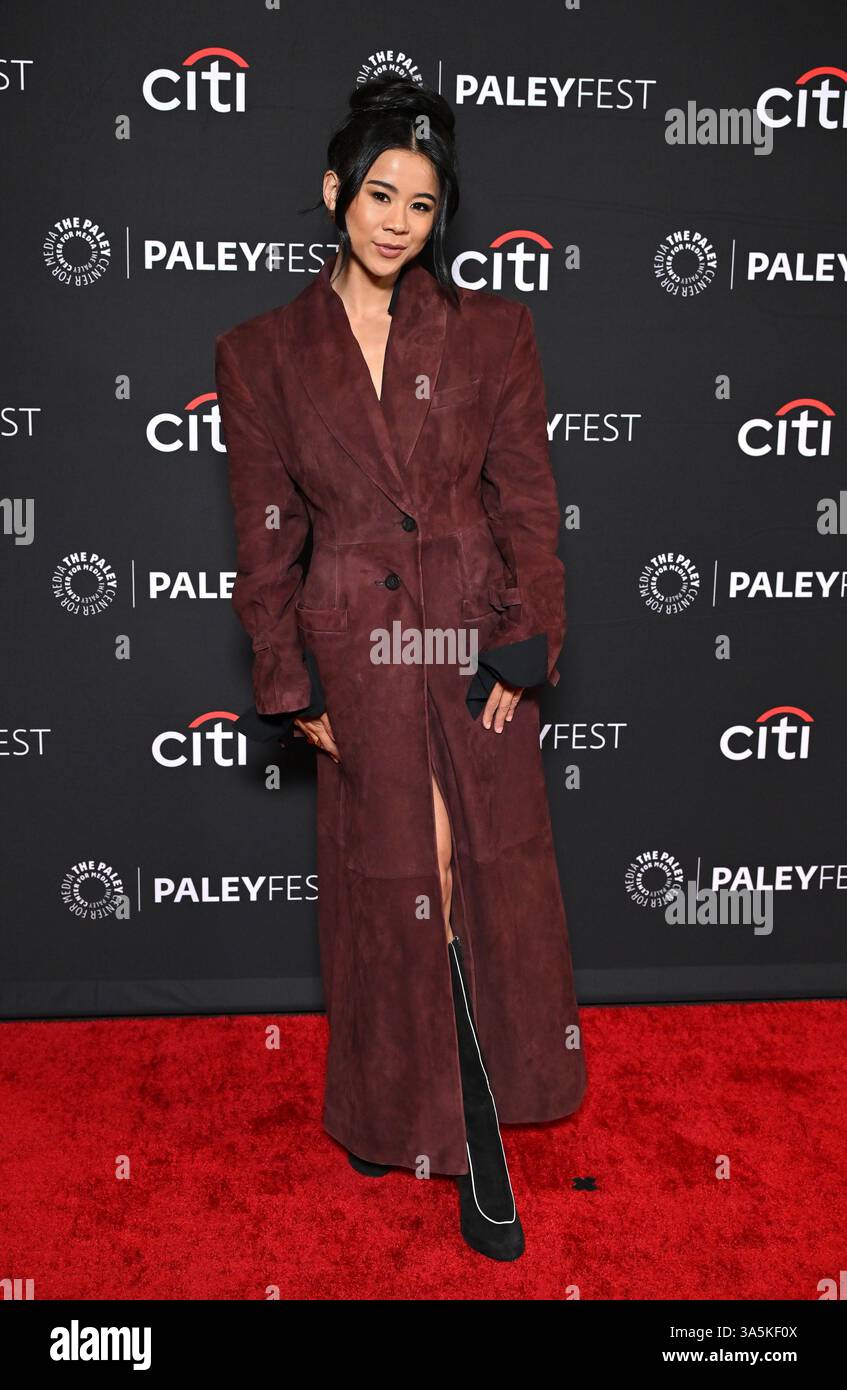 Hollywood, USA. 23rd Mar, 2025. Leah Lewis arriving at “Matlock ...