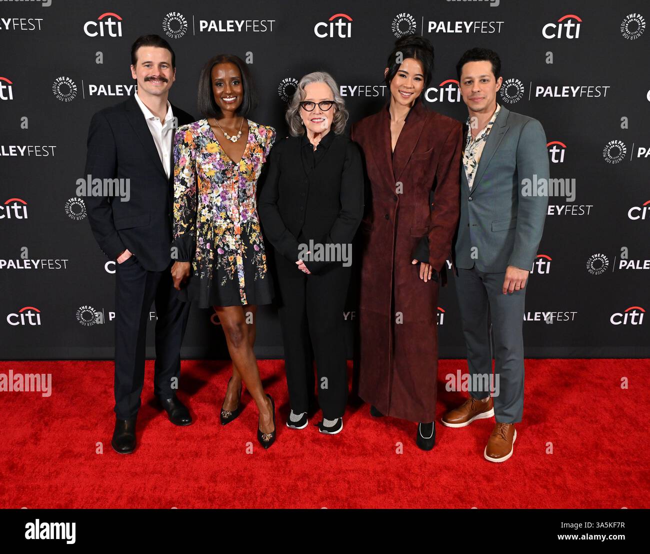 Hollywood, USA. 23rd Mar, 2025. Jason Ritter, Skye P. Marshall, Kathy ...