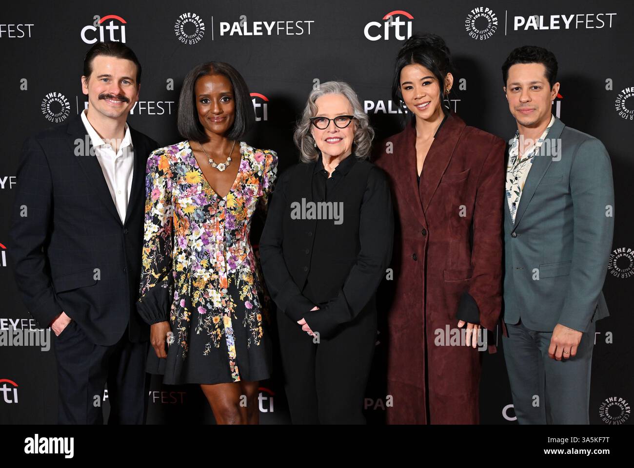 Hollywood, USA. 23rd Mar, 2025. Jason Ritter, Skye P. Marshall, Kathy ...