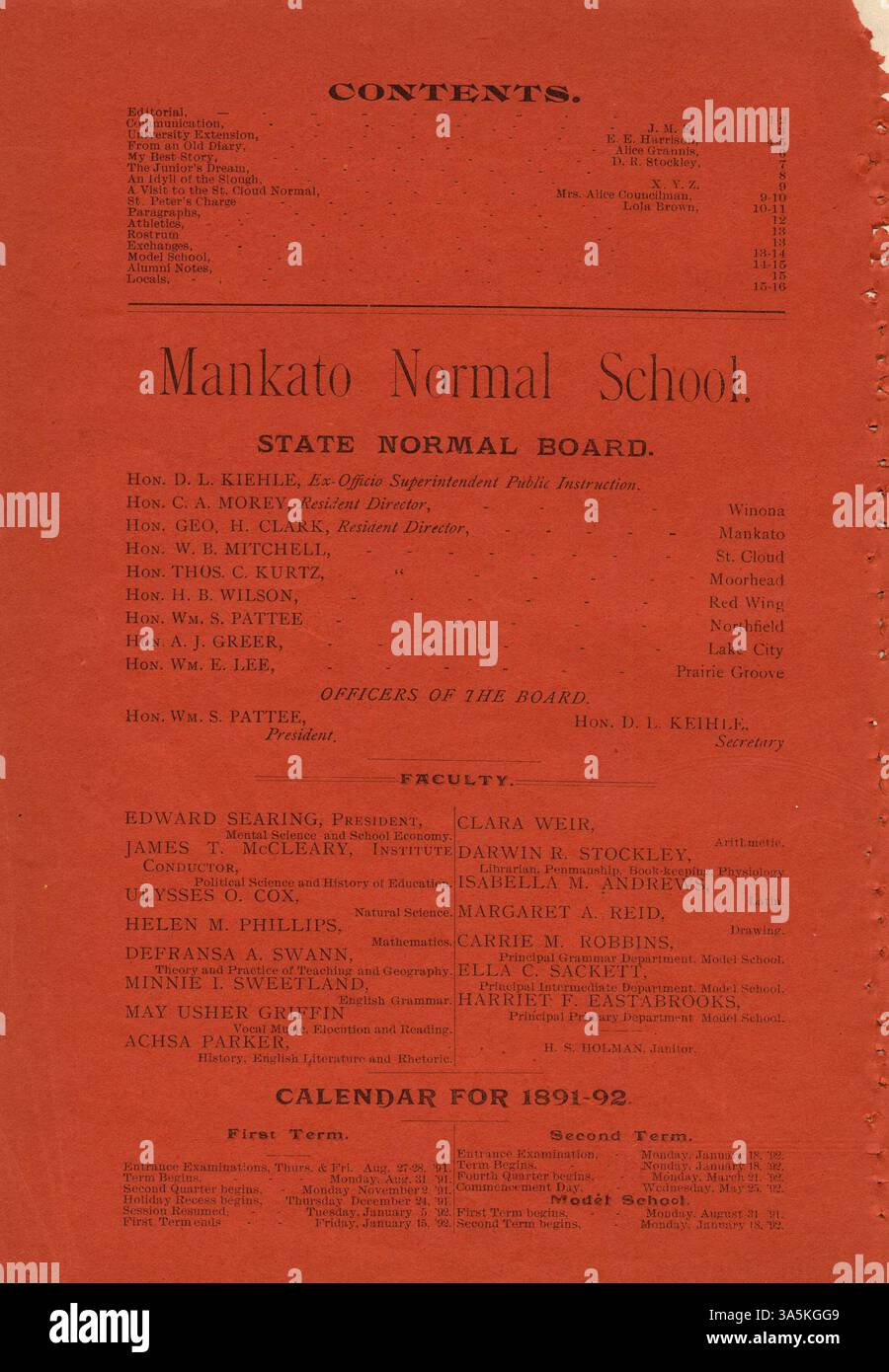 The mankatonian was a student magazine documenting life at manka hi-res ...