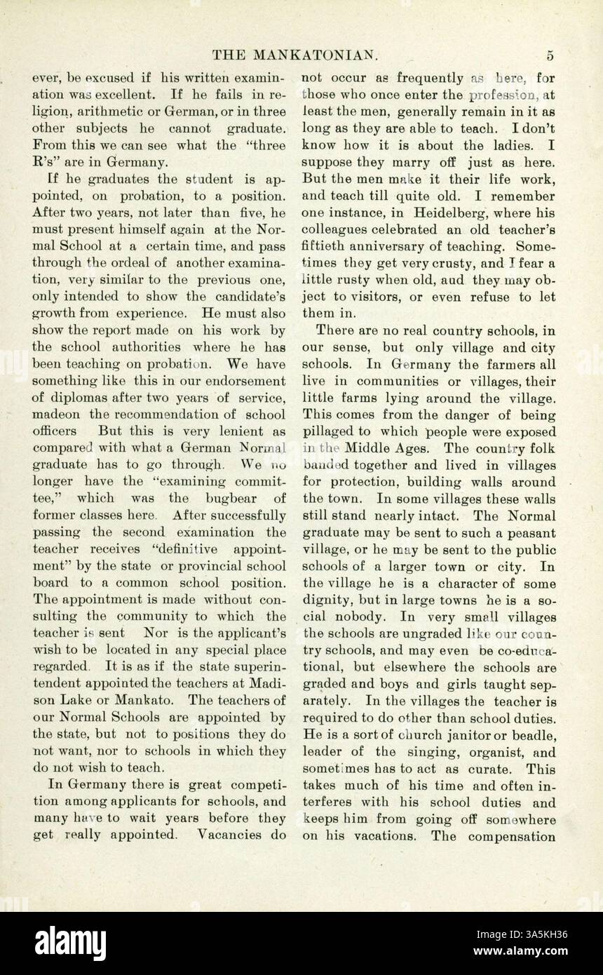 This issue of The Mankatonian from January 1900 offers a glimpse into ...