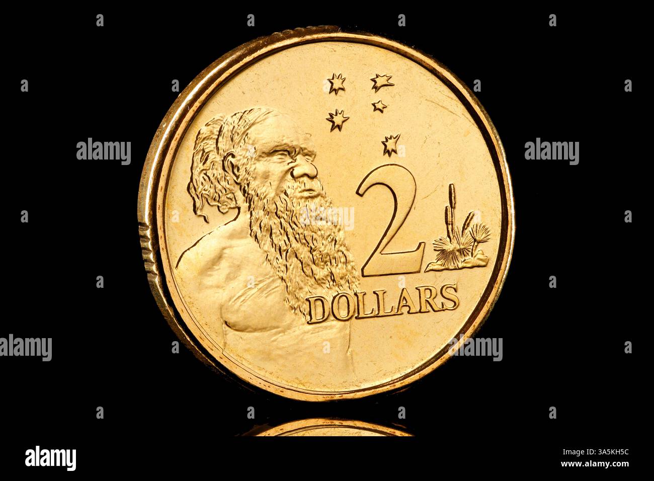 2024 australian 2 dollar coin hi-res stock photography and images - Alamy
