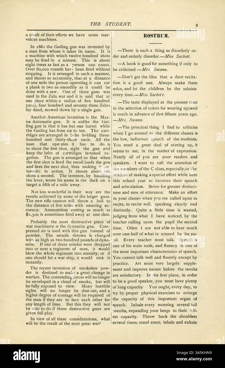 The Student, a monthly student magazine published at Mankato State ...