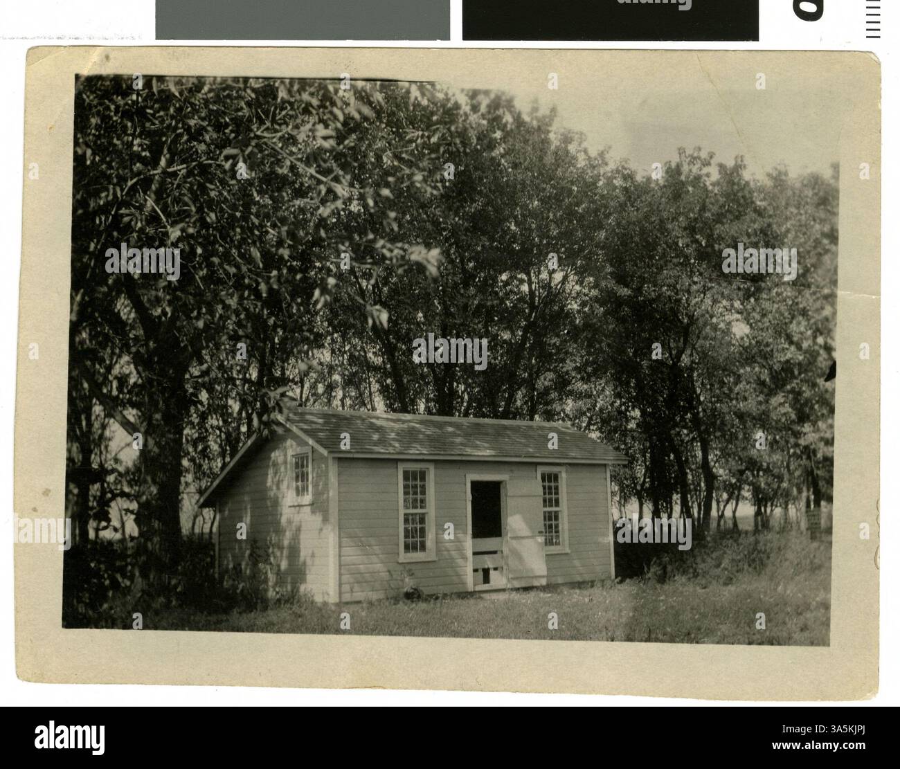 The chicken house on the J. R. Putnam farm in Morris, Minnesota, is ...
