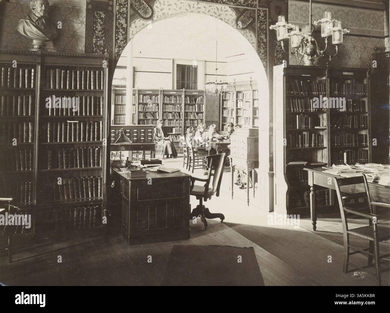 The Old Main Library at Mankato State Normal School, located in Mankato ...