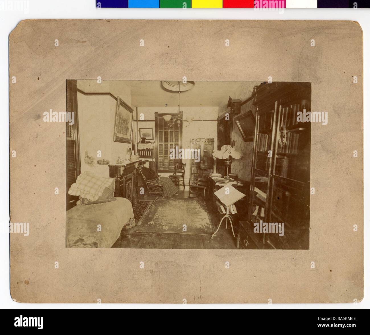 Interior view of Dr. and Mrs. J. W. Andrews' residence on South Second ...