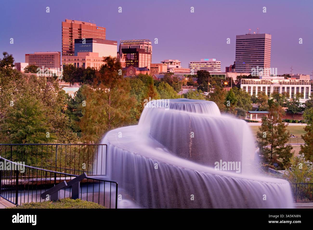 Finlay Park Fountain, Columbia, South Carolina, USA Stock Photo - Alamy
