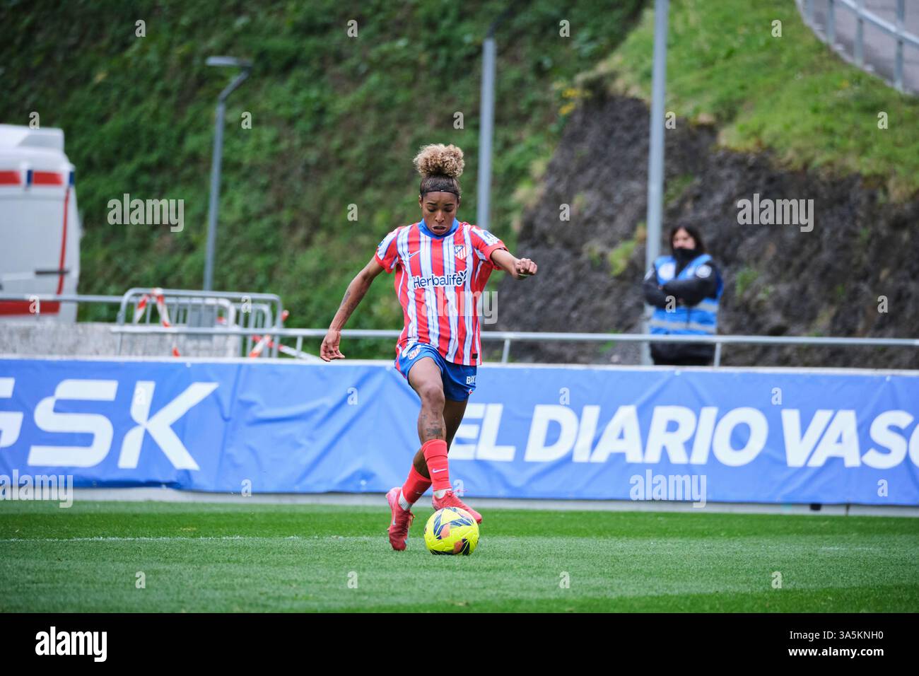 Zubieta, Gipuzkoa, Spain - 23th March 2025: Luany da Silva of Atlético ...