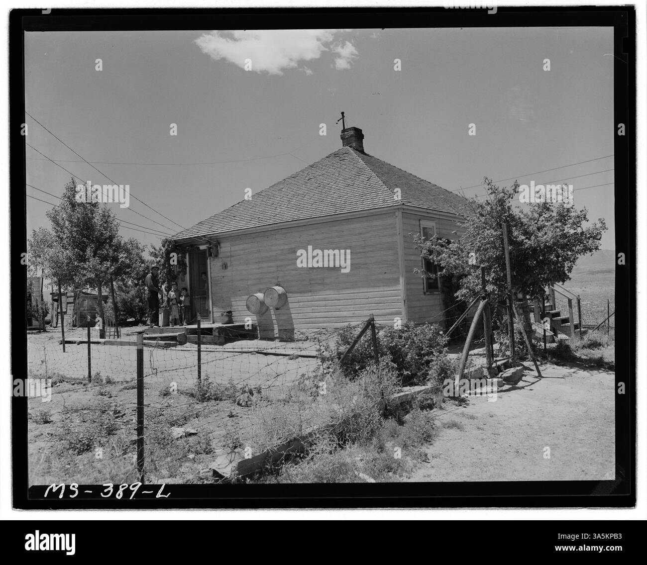 A miner’s home at the Colorado Fuel & Iron Corp. Kebler #2 Mine in ...