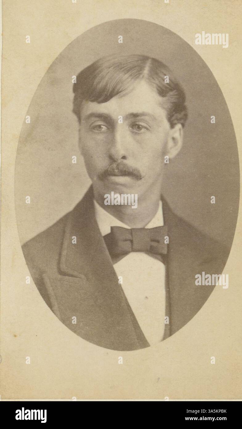Studio portrait of C. W. Piper from Mankato, Minnesota. This photograph ...