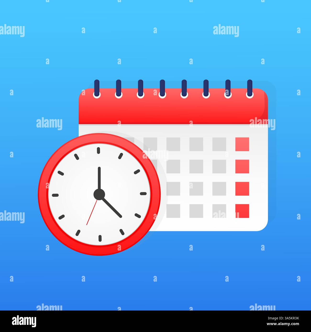 Calendar timer time management, great design for any purposes. Business ...