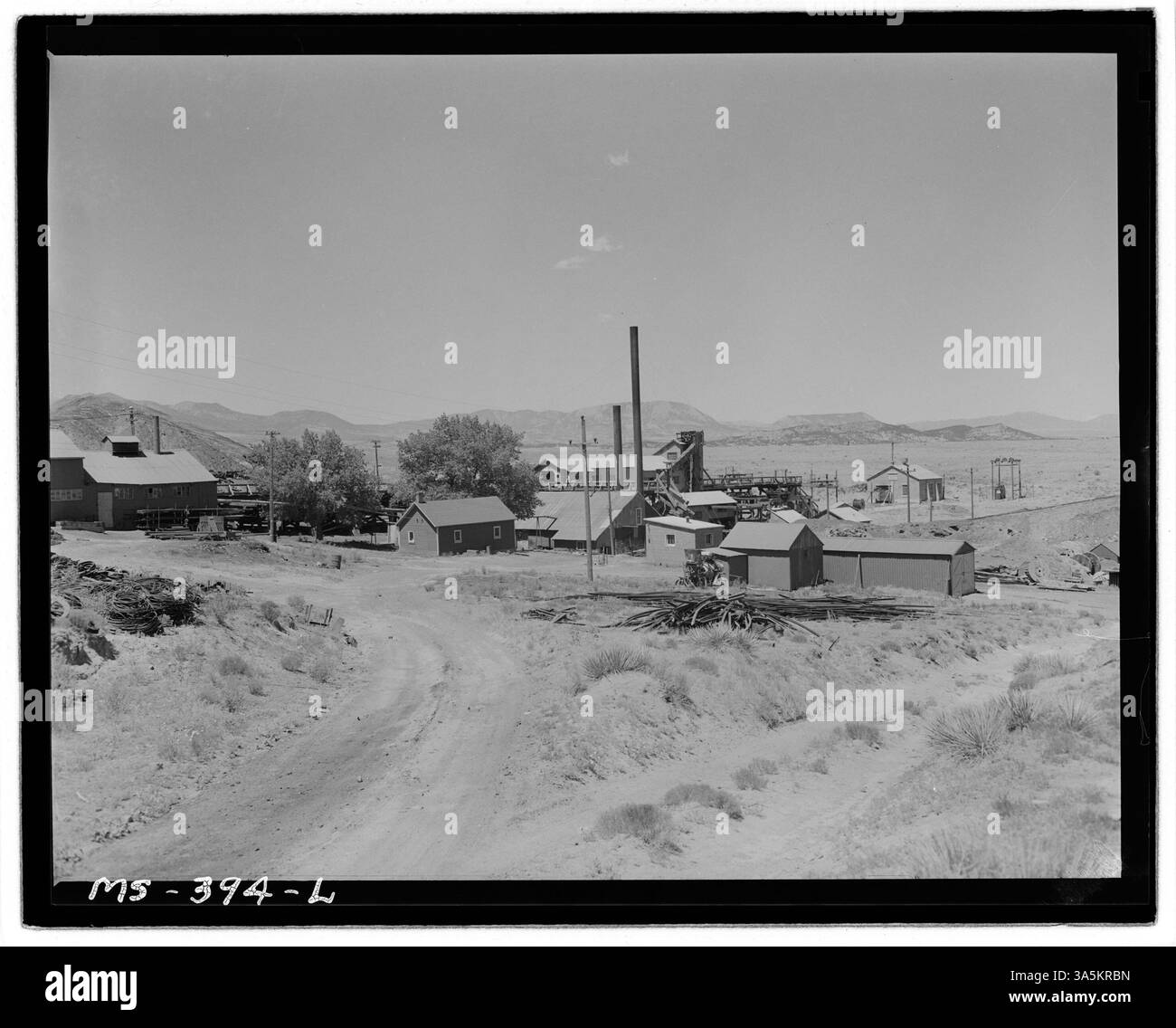 The tipple and surrounding buildings at the Colorado Fuel & Iron ...