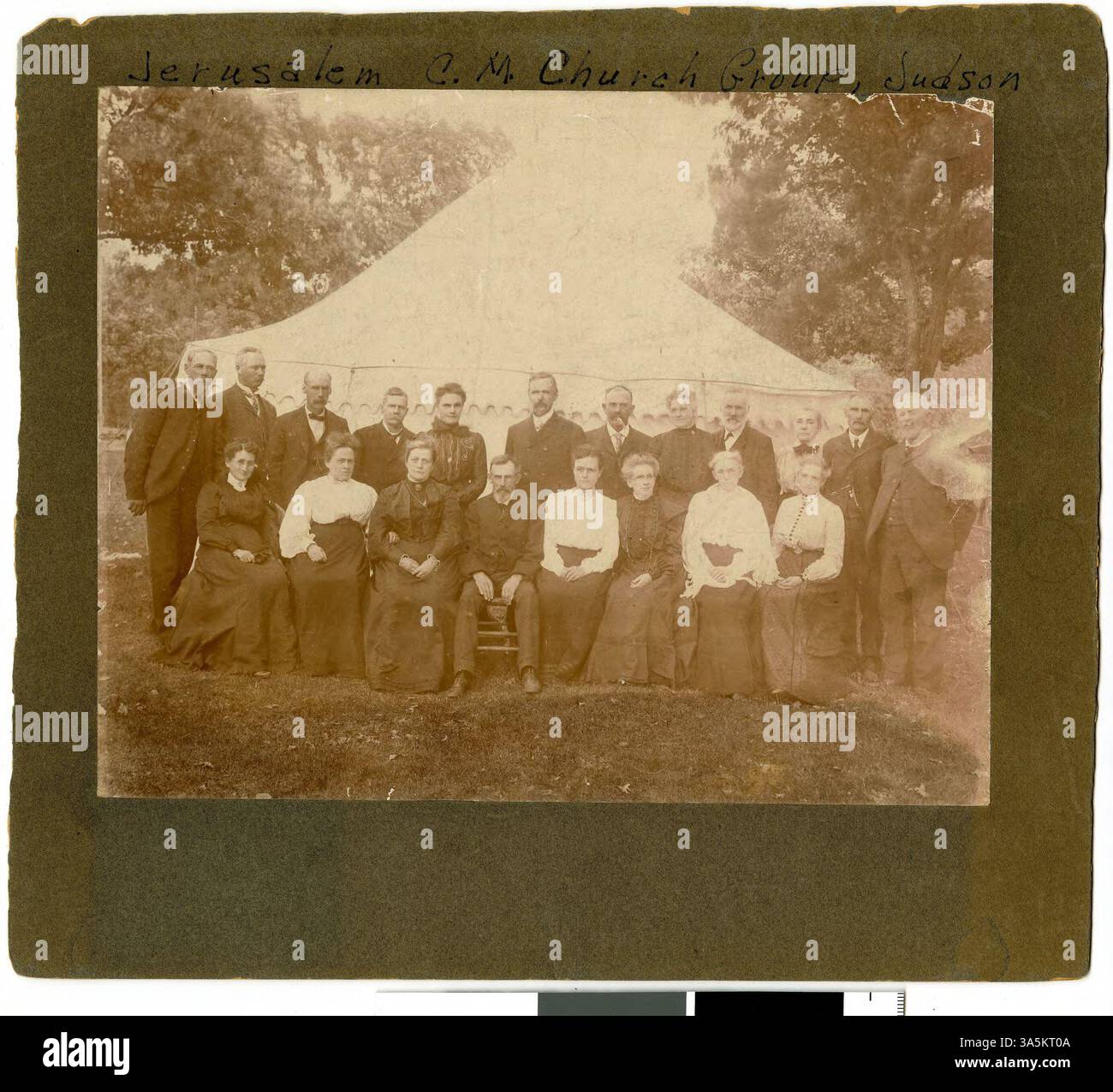 This image shows members of the jerusalem calvinistic methodist hi-res ...