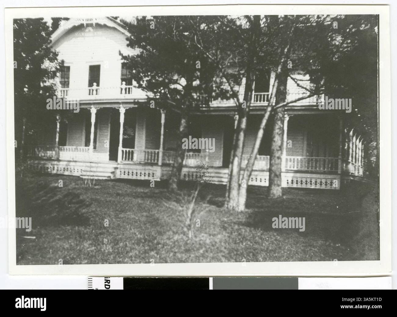This photograph shows the Morse farmhouse located at Section 24 in ...