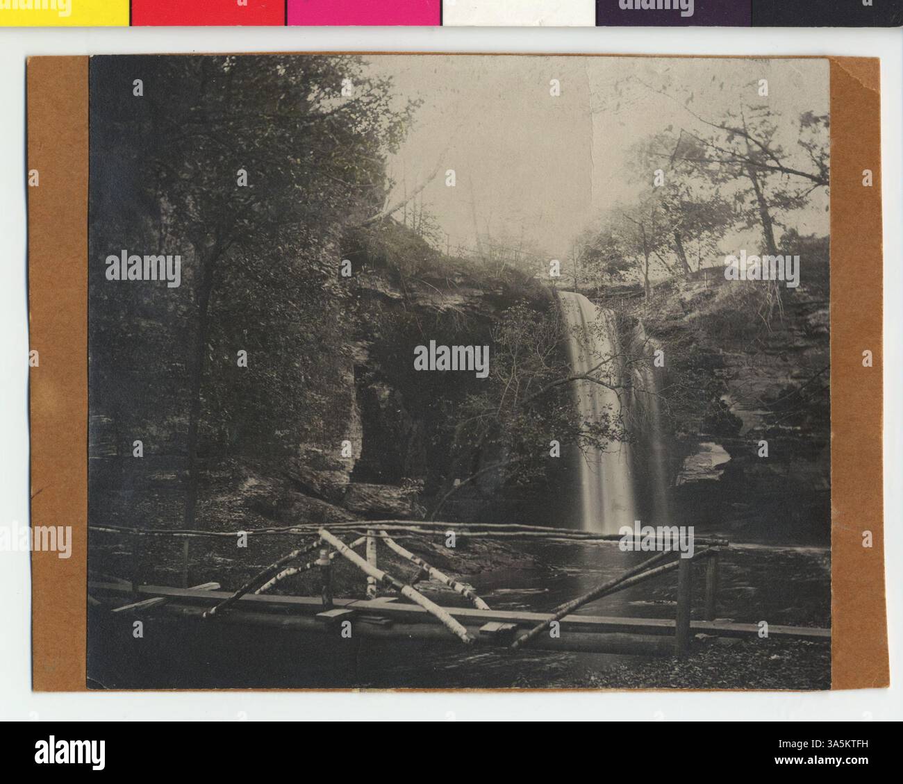 This view of Minneopa Falls in Minneopa State Park near Mankato ...