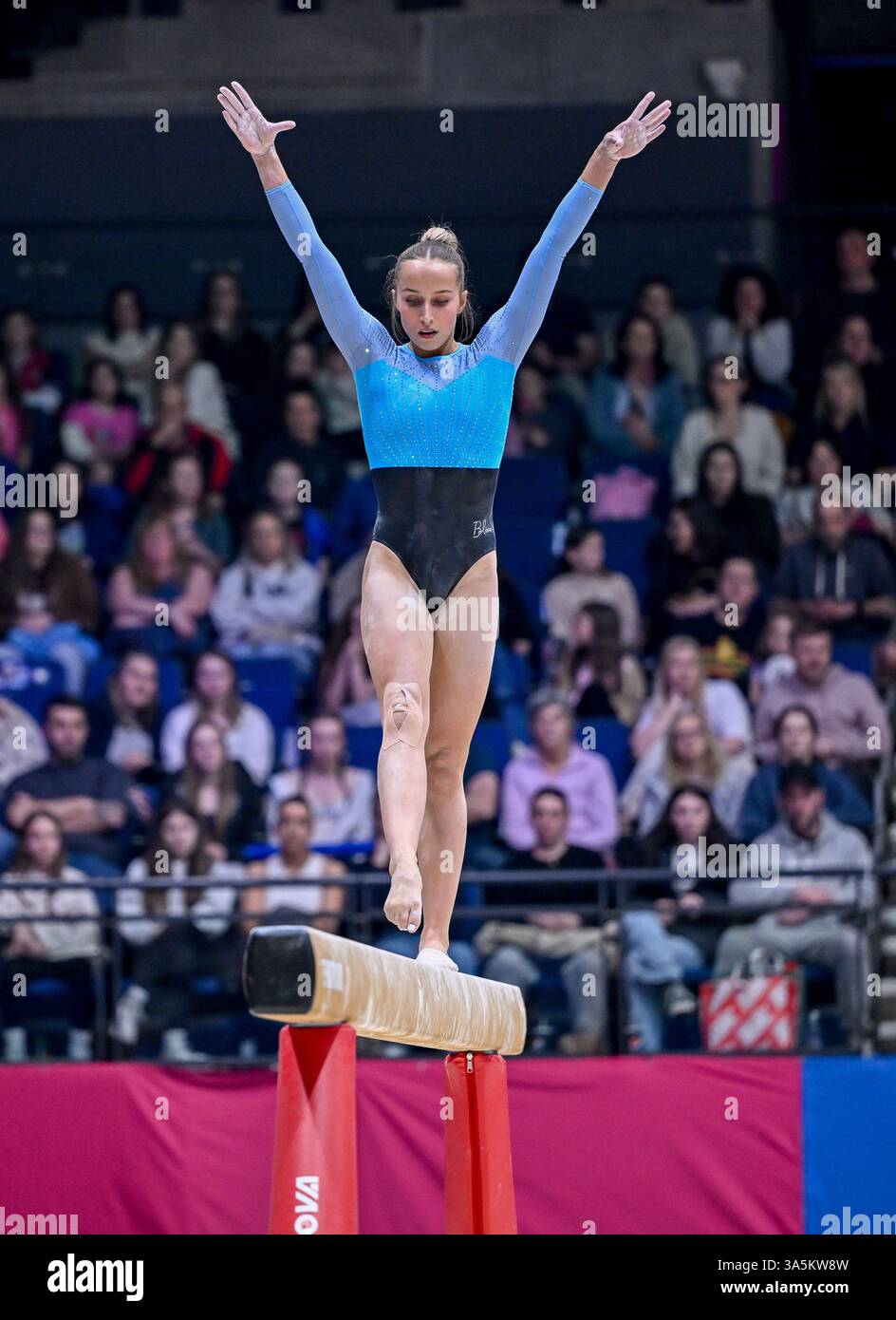 Liverpool, England, UK. 23rd Mar, 2025. ROPER Emily competes in the ...