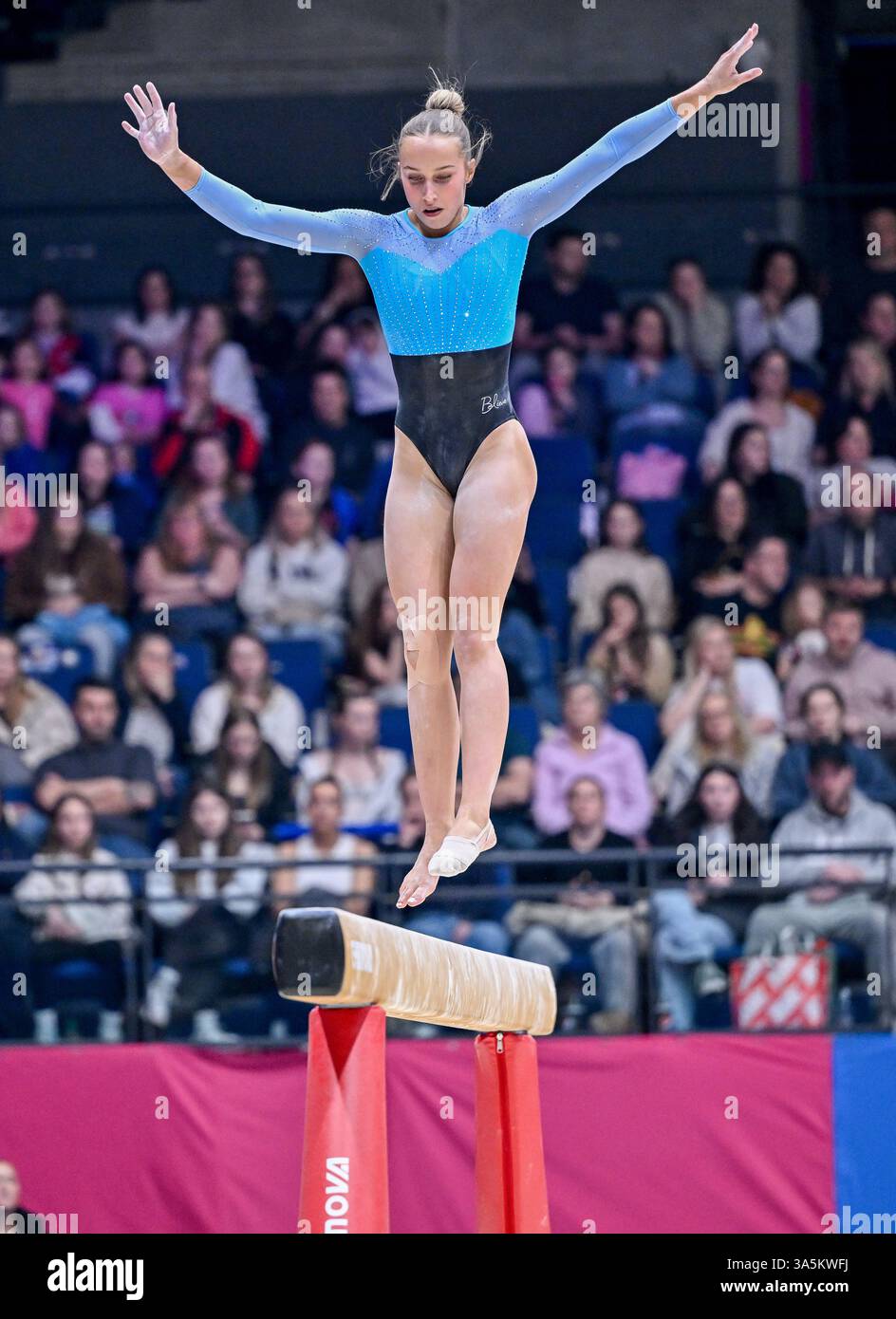 Liverpool, England, UK. 23rd Mar, 2025. ROPER Emily competes in the ...