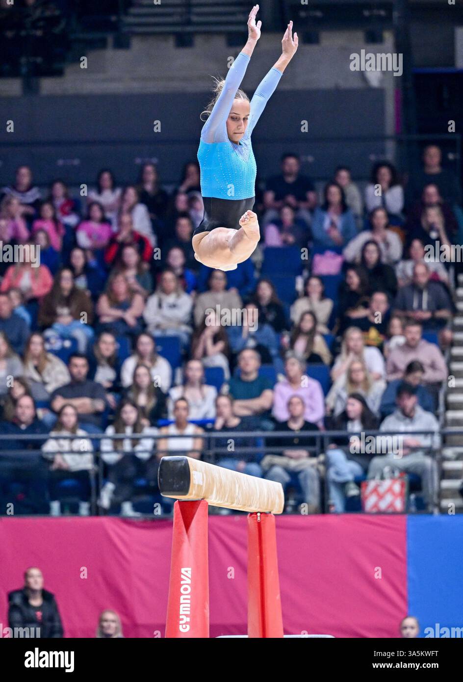 Liverpool, England, UK, 23 March 2025. ROPER Emily competes in the ...
