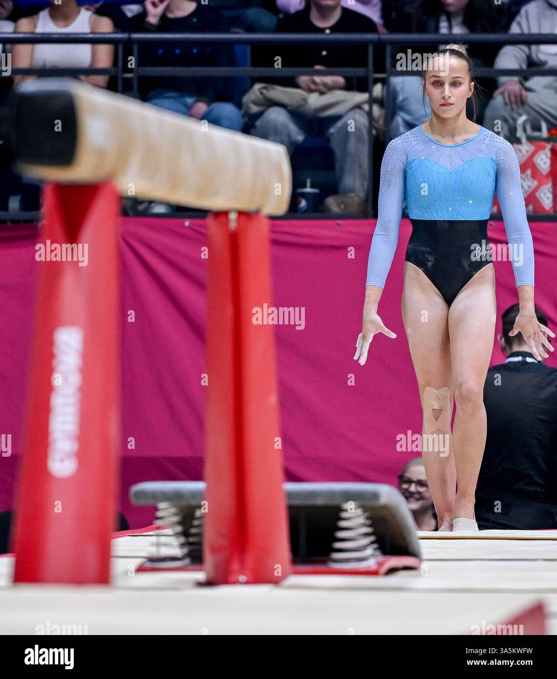 Liverpool, England, UK. 23rd Mar, 2025. ROPER Emily competes in the ...