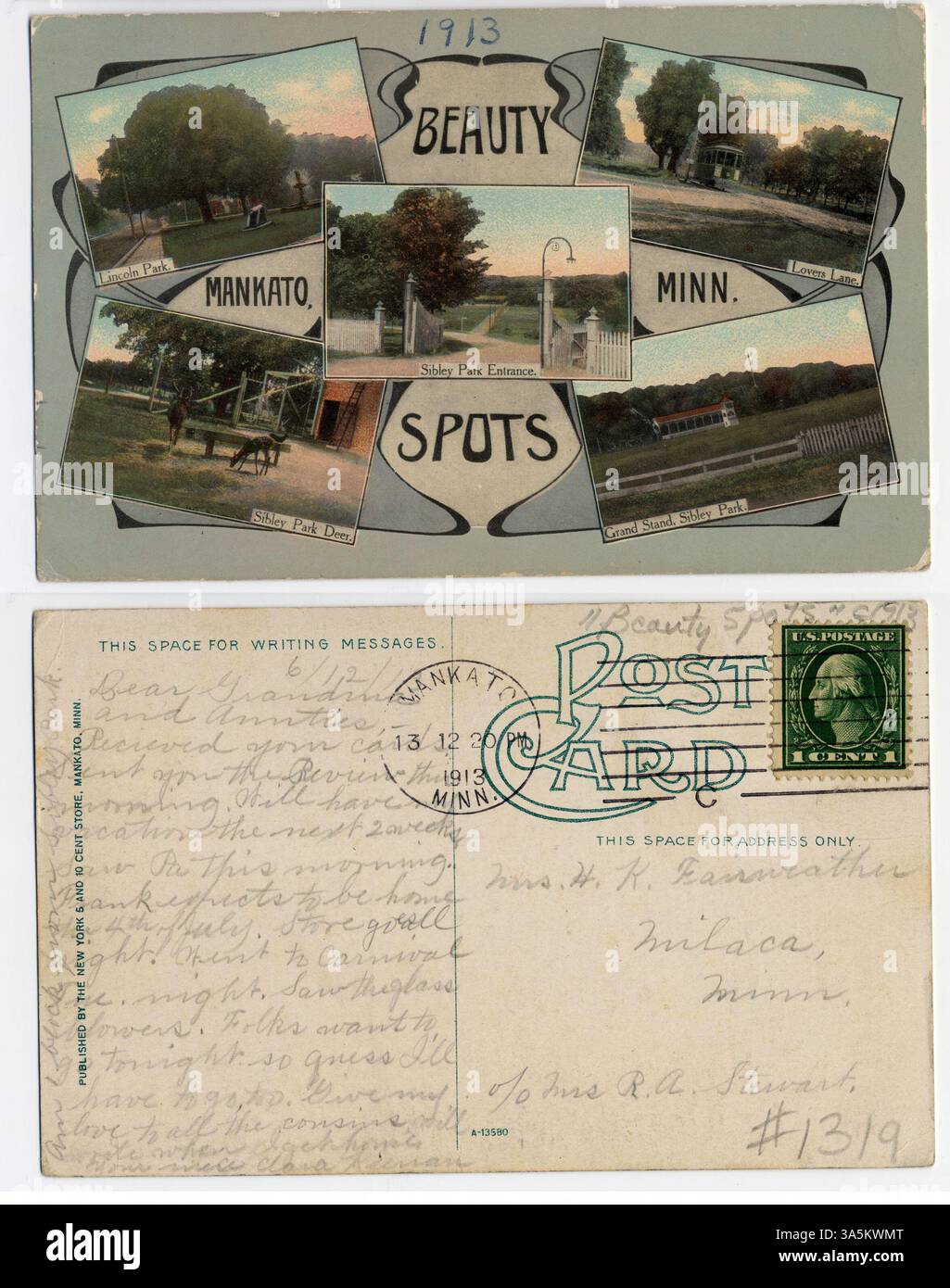 This image highlights some of the beauty spots in Mankato, including ...