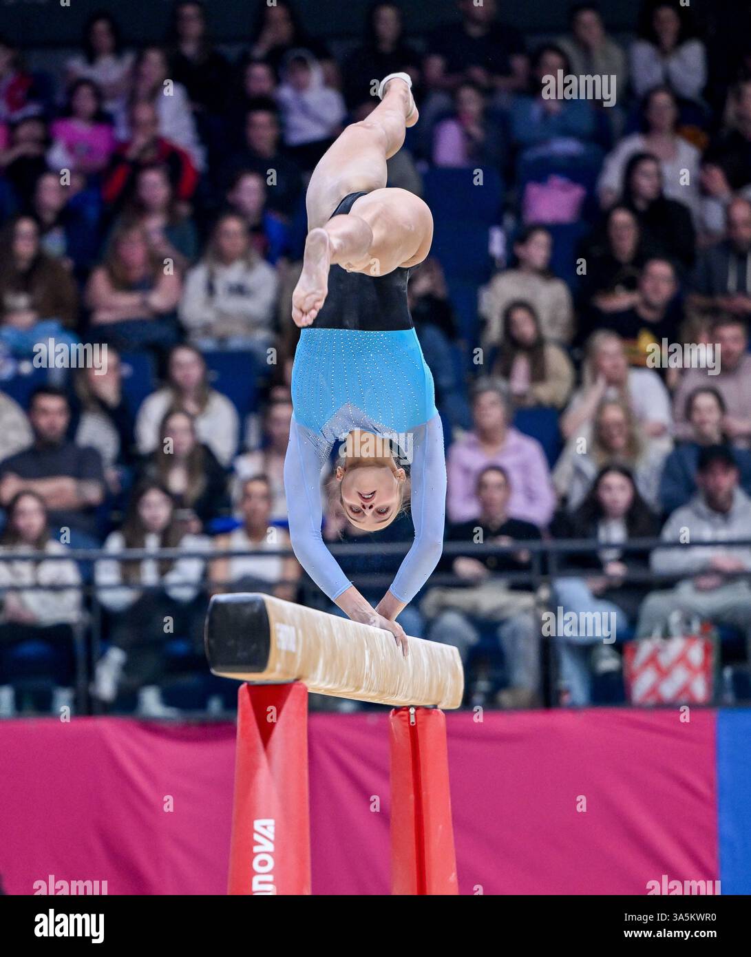 Liverpool, England, UK, 23 March 2025. ROPER Emily competes in the ...