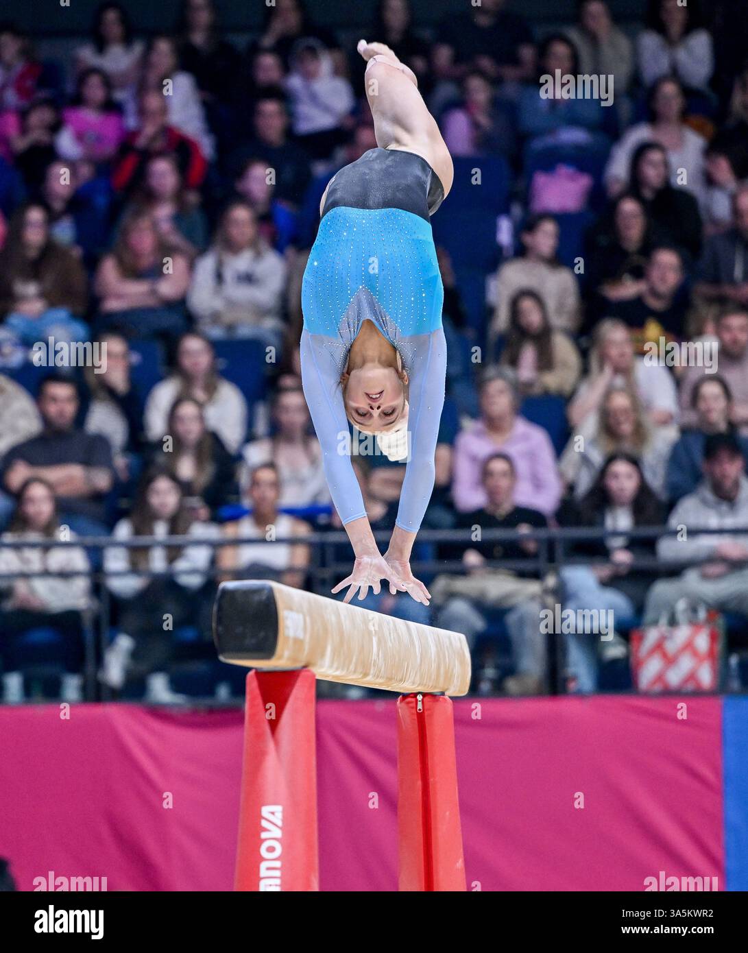 Liverpool, England, UK. 23rd Mar, 2025. ROPER Emily competes in the ...