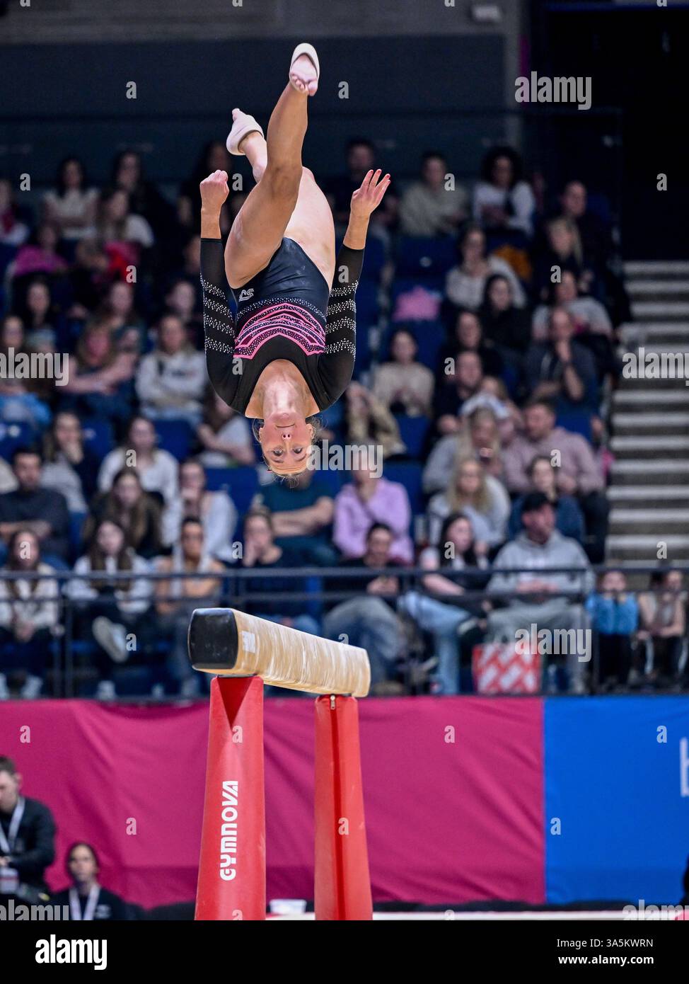 Liverpool, England, UK. 23rd Mar, 2025. SMITH Lottie competes in the ...