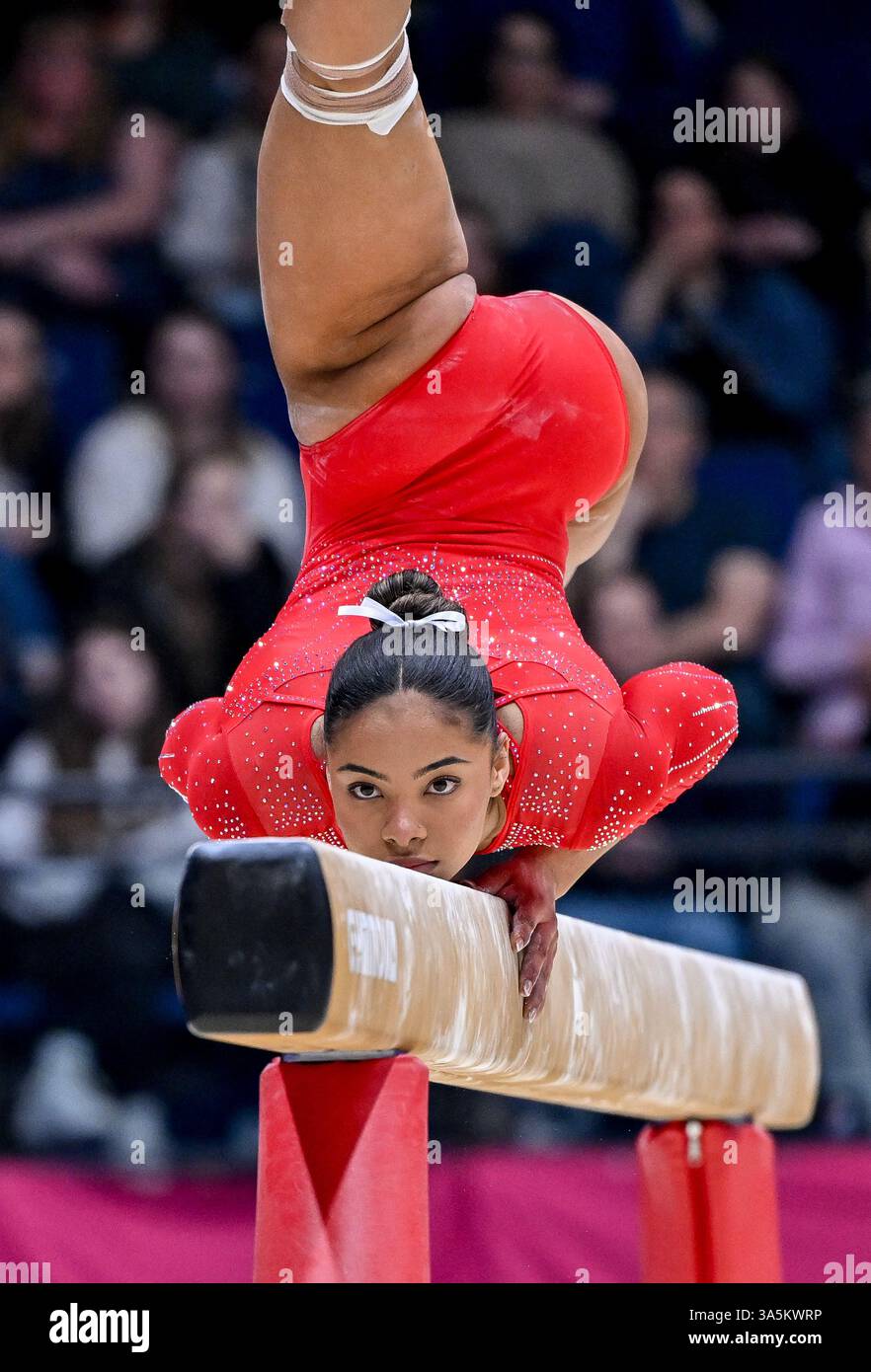 Liverpool, England, UK. 23rd Mar, 2025. LEAT Alia competes in the Final ...