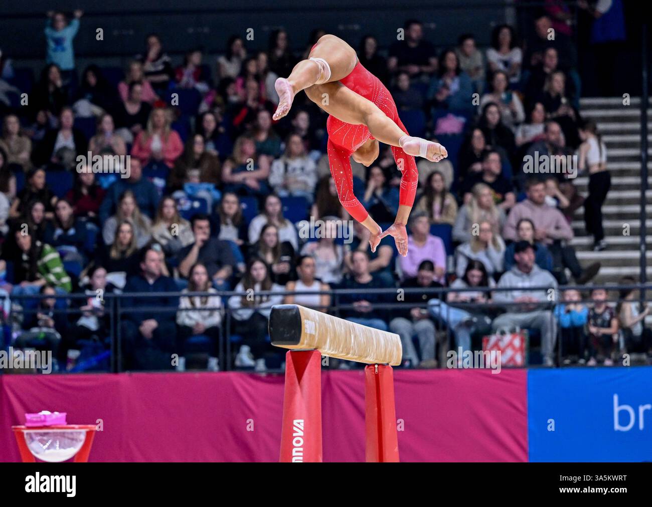 Liverpool, England, UK. 23rd Mar, 2025. LEAT Alia competes in the Final ...